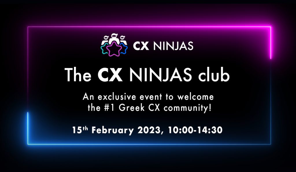 Pobuca celebrates with The CX NINJAS club the creation of the #1 Greek ...